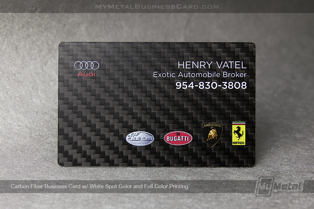 Carbon Fiber Business Cards | World Leader in Metal Business Cards