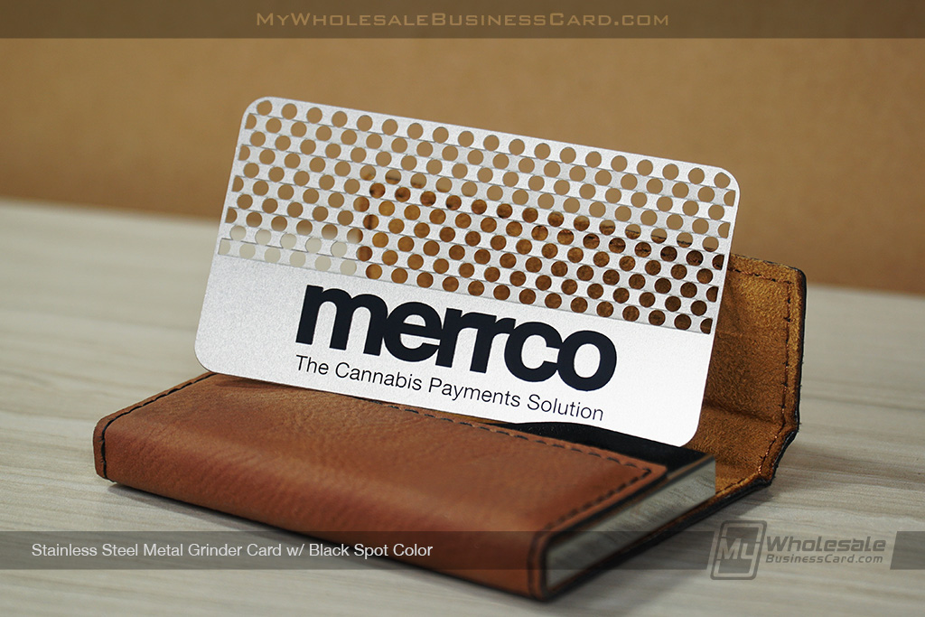 Metal Grinder Cards | World Leader in Metal Business Cards